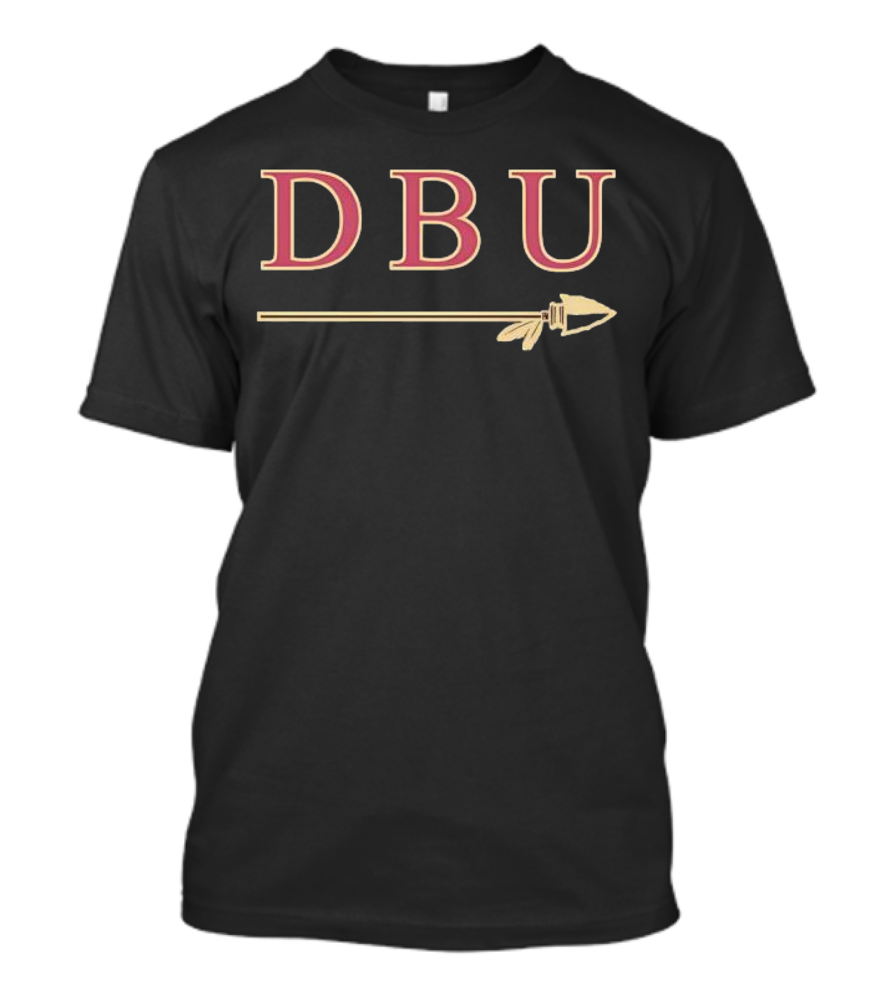 DBU Florida State Seminoles Arrow Spearhead Football T-Shirt
