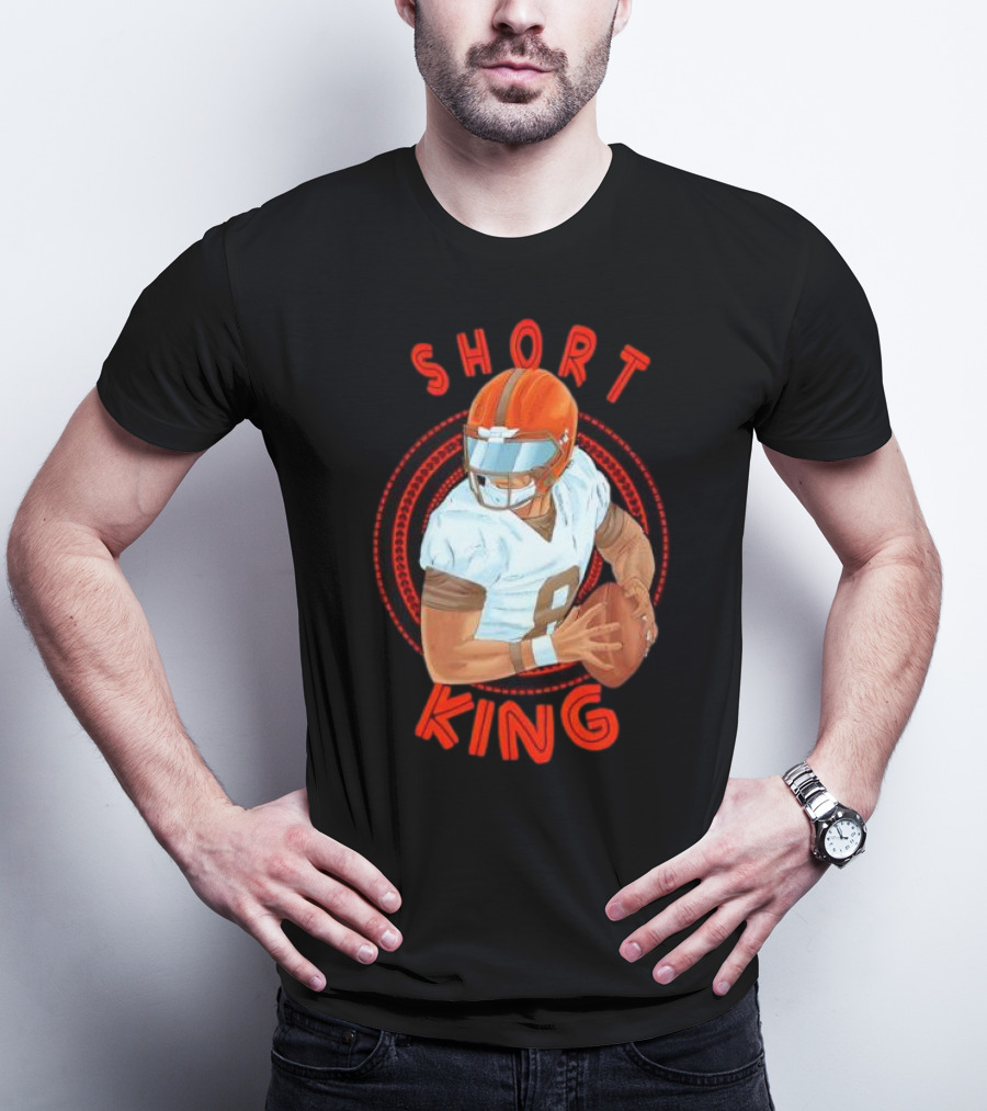Cleveland Browns Short King Football Player Fan Favorite T-Shirt