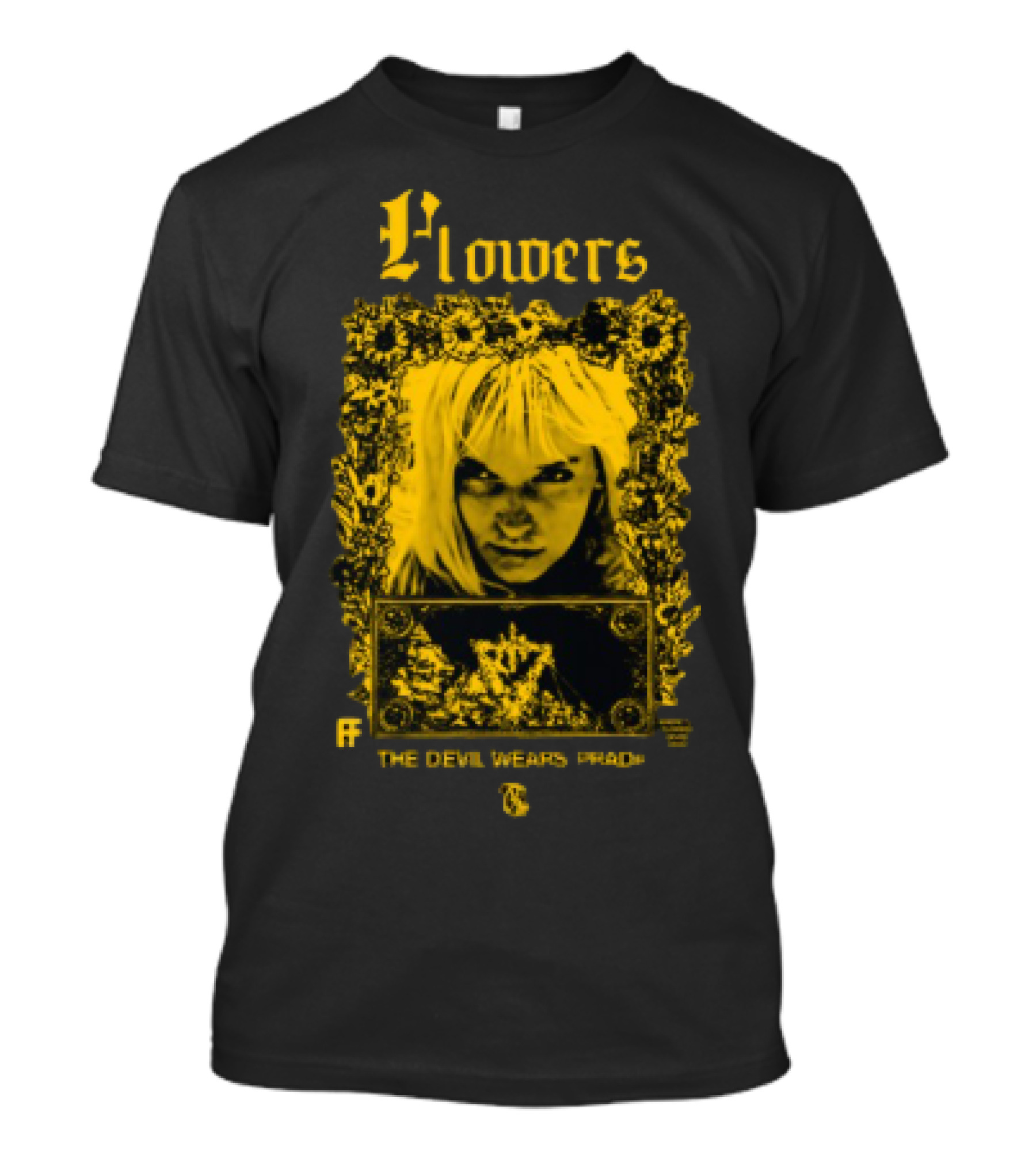 Flowers The Devil Wears Prada Eyes T-Shirt