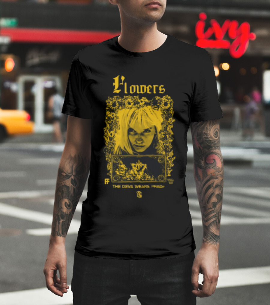 Flowers The Devil Wears Prada Eyes T-Shirt