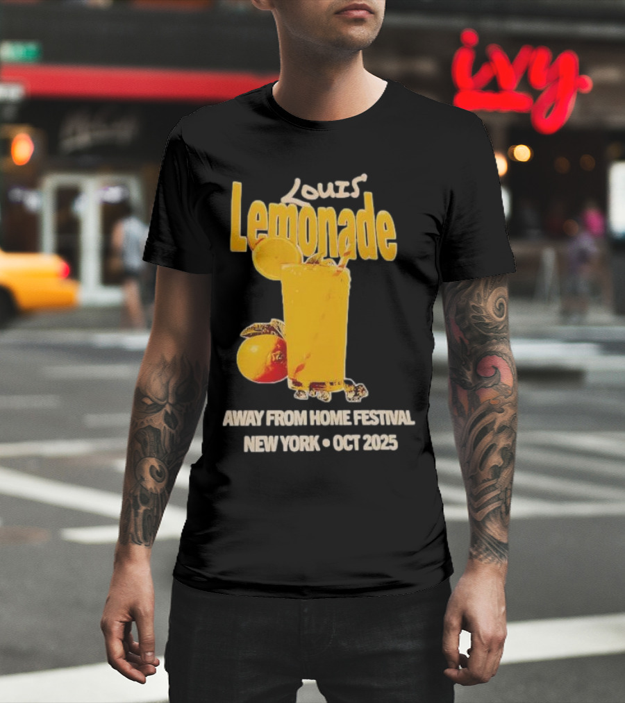 Louis’ Lemonade Away From Home Festival New York Oct 2025 T-Shirt