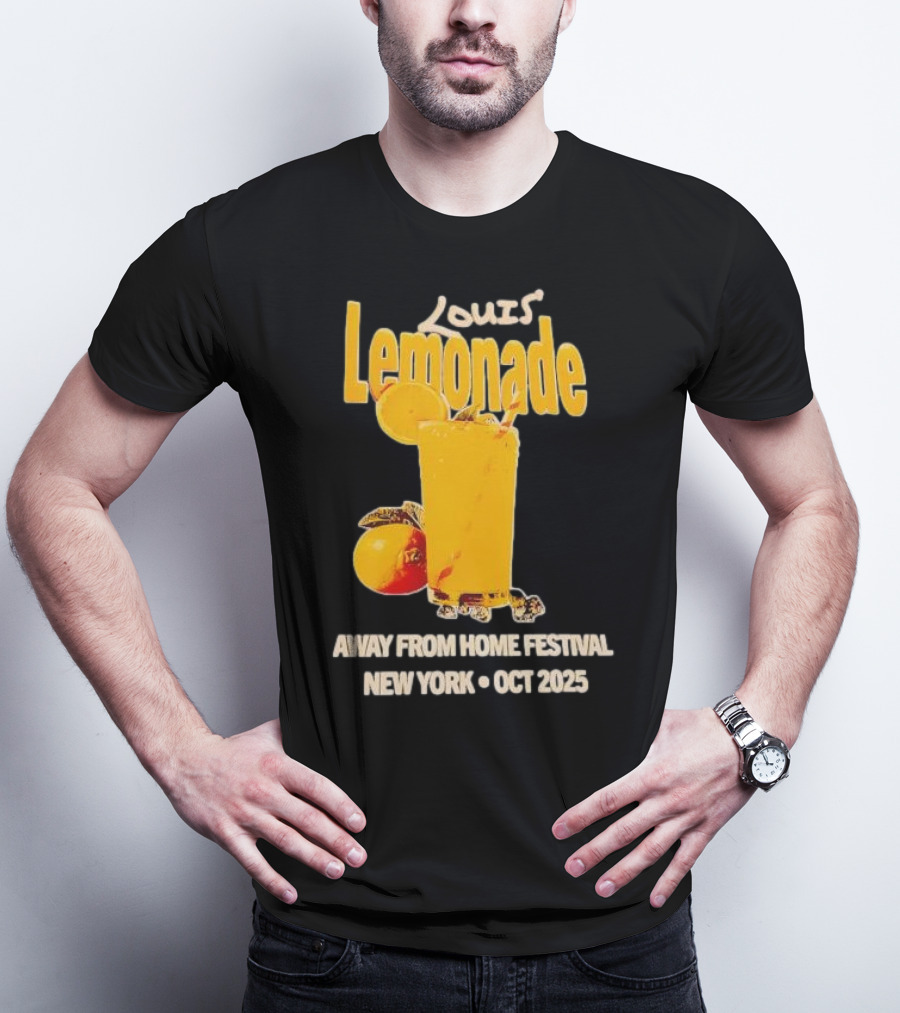 Louis’ Lemonade Away From Home Festival New York Oct 2025 T-Shirt