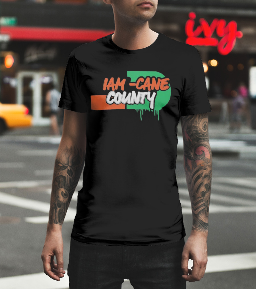 IAM-Cane County Miami Hurricanes T-Shirt