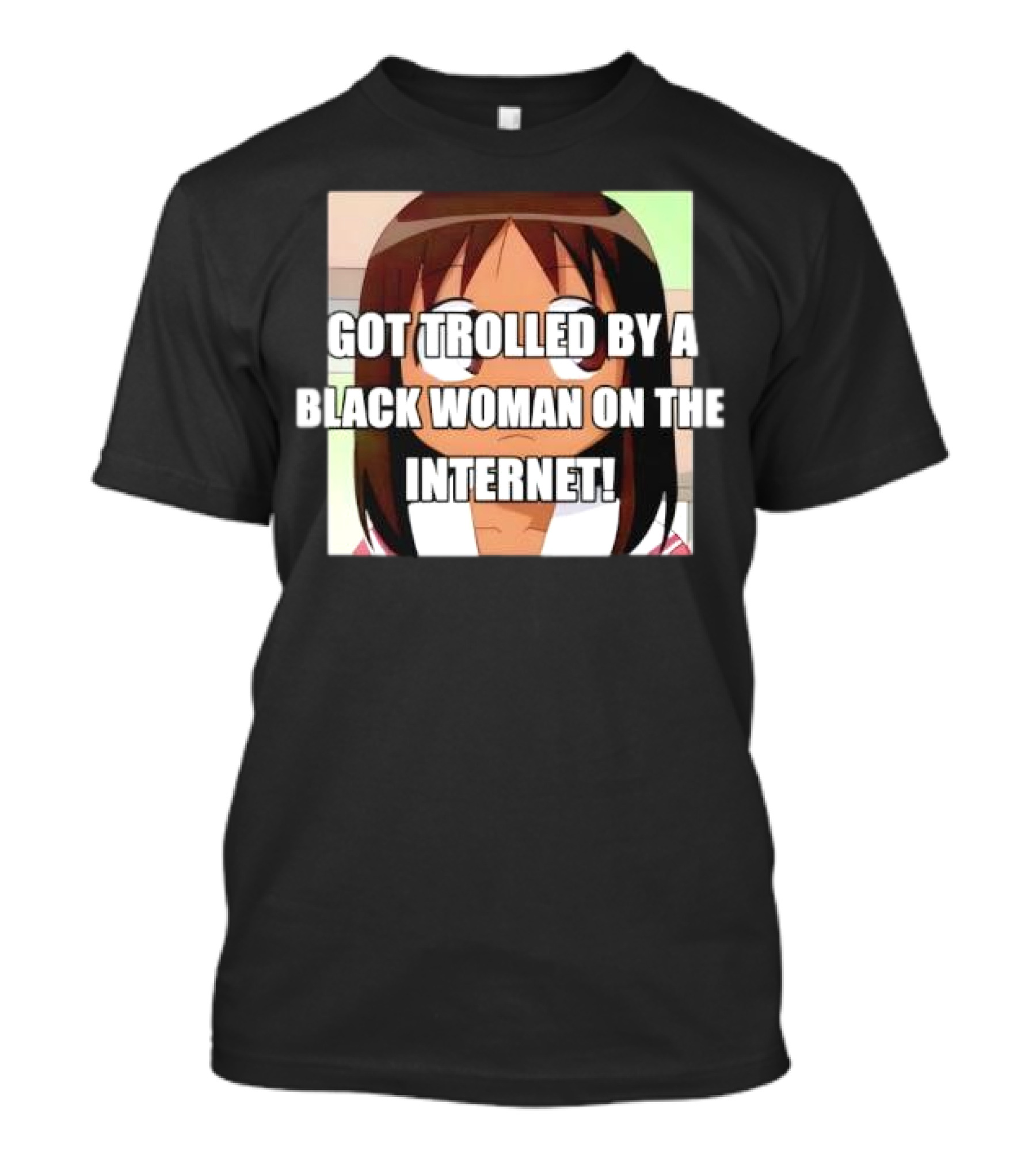 Azumanga Daioh Osaka Meme Got Trolled By A Black Woman On The Internet T-Shirt