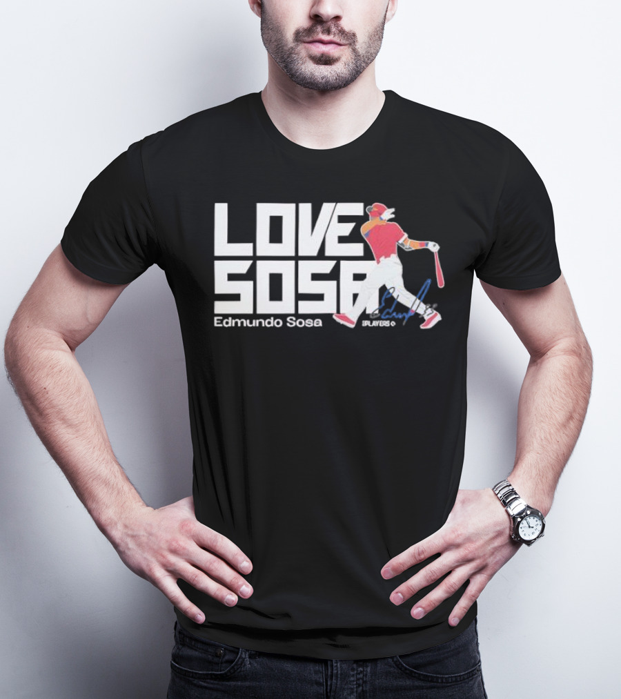 Edmundo Sosa Love Sosa Player Signature Collection T-Shirt