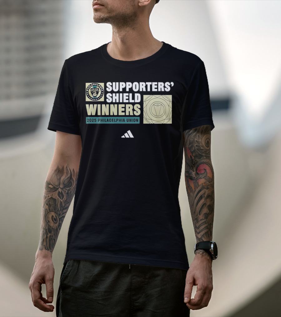 Supporters’ Shield Winners 2025 Philadelphia Union T-Shirt