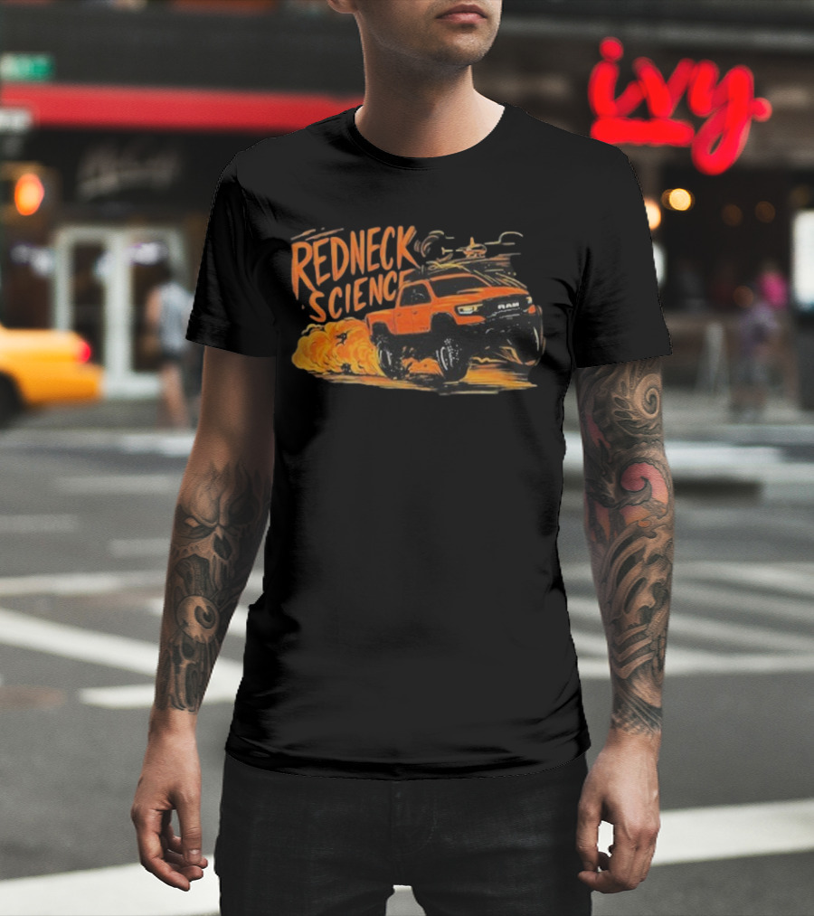 Redneck Science RAM Truck Explosion Adventure T-Shirt