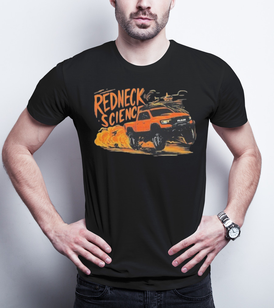 Redneck Science RAM Truck Explosion Adventure T-Shirt