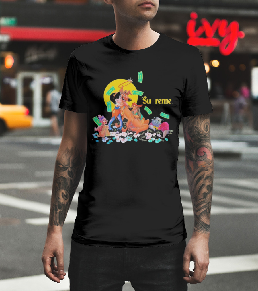 Supreme All Dogs Go To Heaven Fall Winter 2025 Collection T-Shirt
