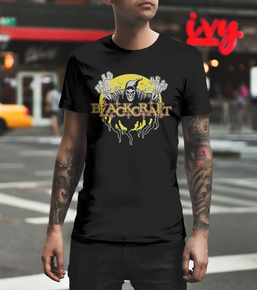 Blackcraft Cult Ghastly Reaper Permanently Haunted T-Shirt