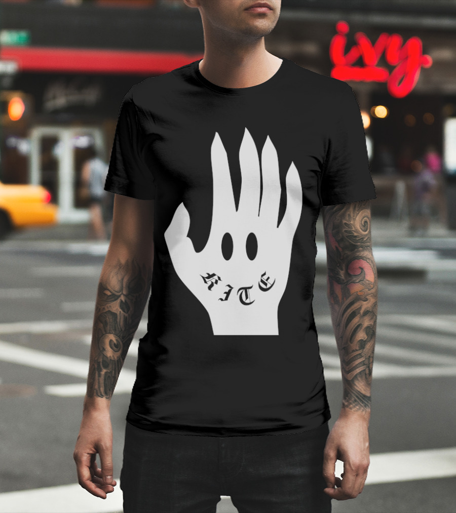 Kite Smile Hand By Stefan Fält T-Shirt