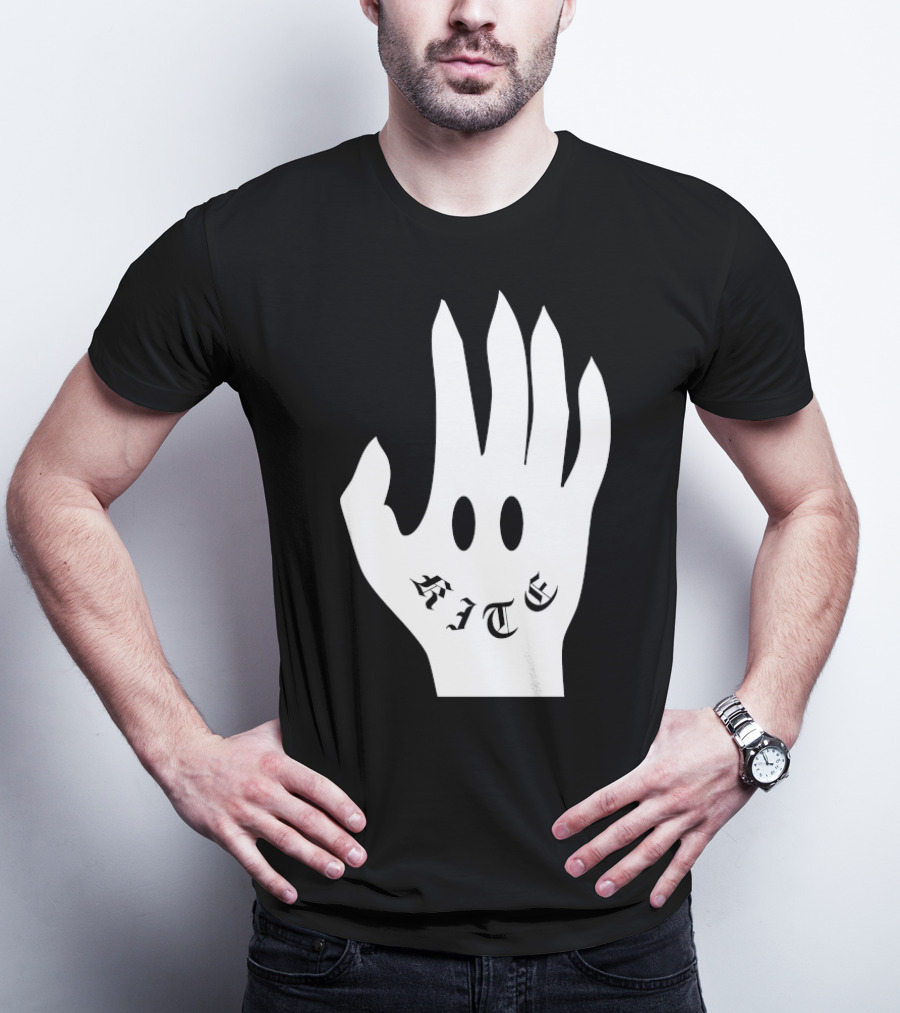 Kite Smile Hand By Stefan Fält T-Shirt