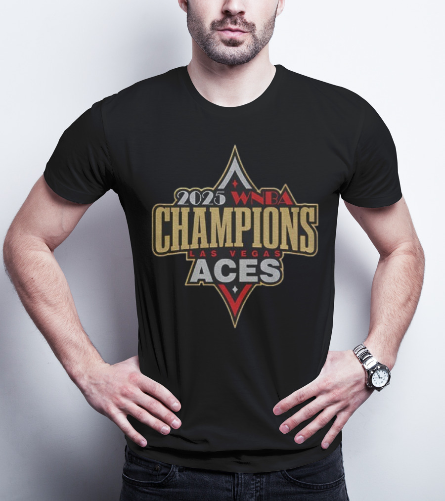 Las Vegas Aces WNBA Champions 2025 T-Shirt