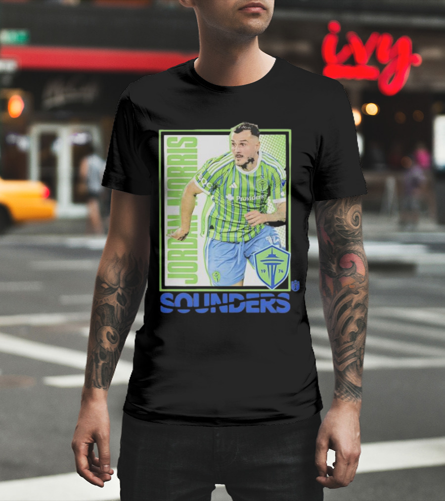 Seattle Sounders FC Jordan Morris 1974 Providence Ultras Image T-Shirt