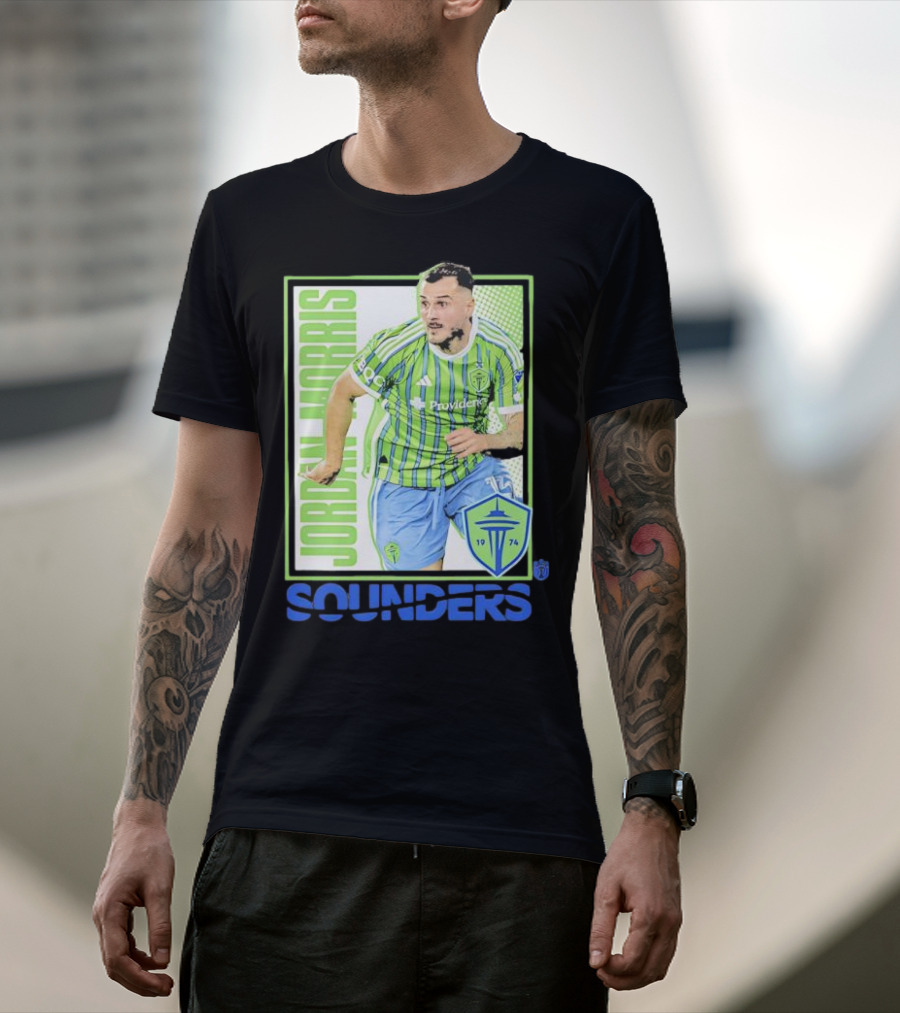 Seattle Sounders FC Jordan Morris 1974 Providence Ultras Image T-Shirt