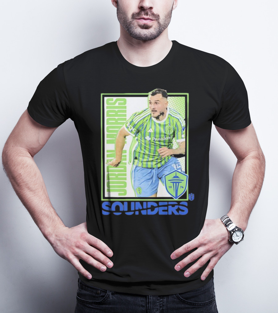 Seattle Sounders FC Jordan Morris 1974 Providence Ultras Image T-Shirt