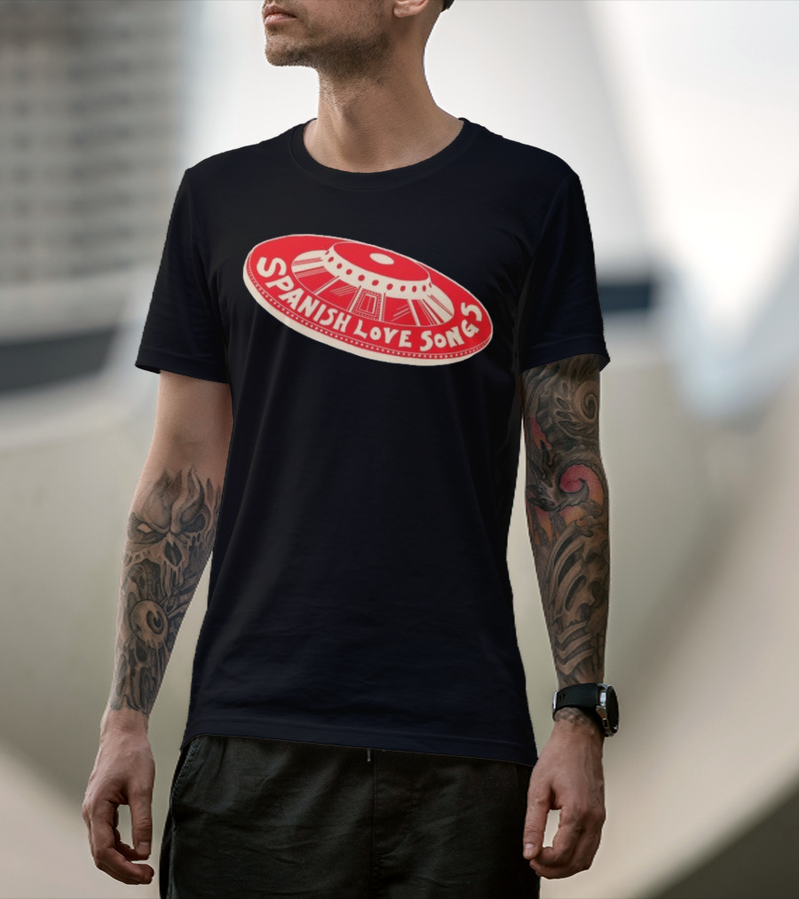 Spanish Love Songs UFO Saucer Red T-Shirt