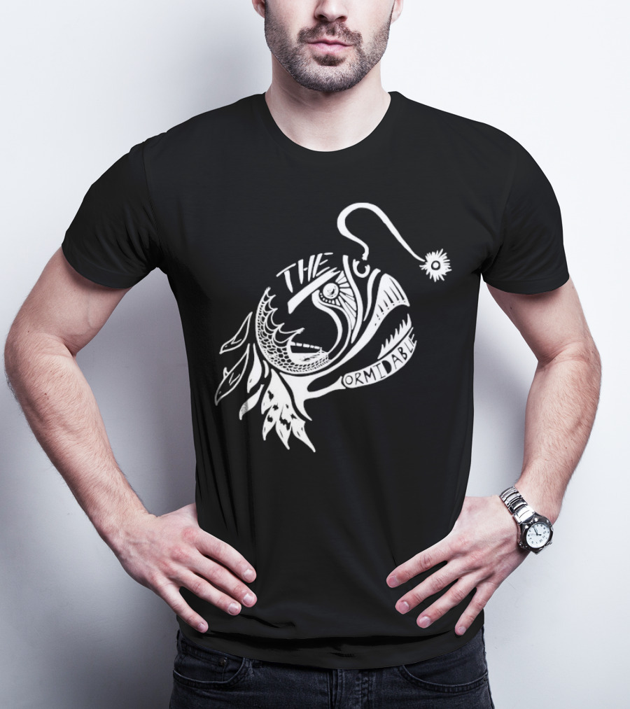 The Joy Formidable MC Fish Unique Anglerfish Art T-Shirt