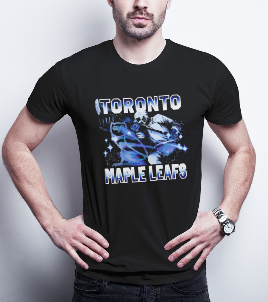 Toronto Maple Leafs OVO X TML Cold As Ice Collaboration T-Shirt