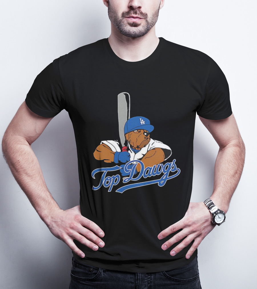 Top Dawgs LA Dodgers 2025 World Series Champion T-Shirt