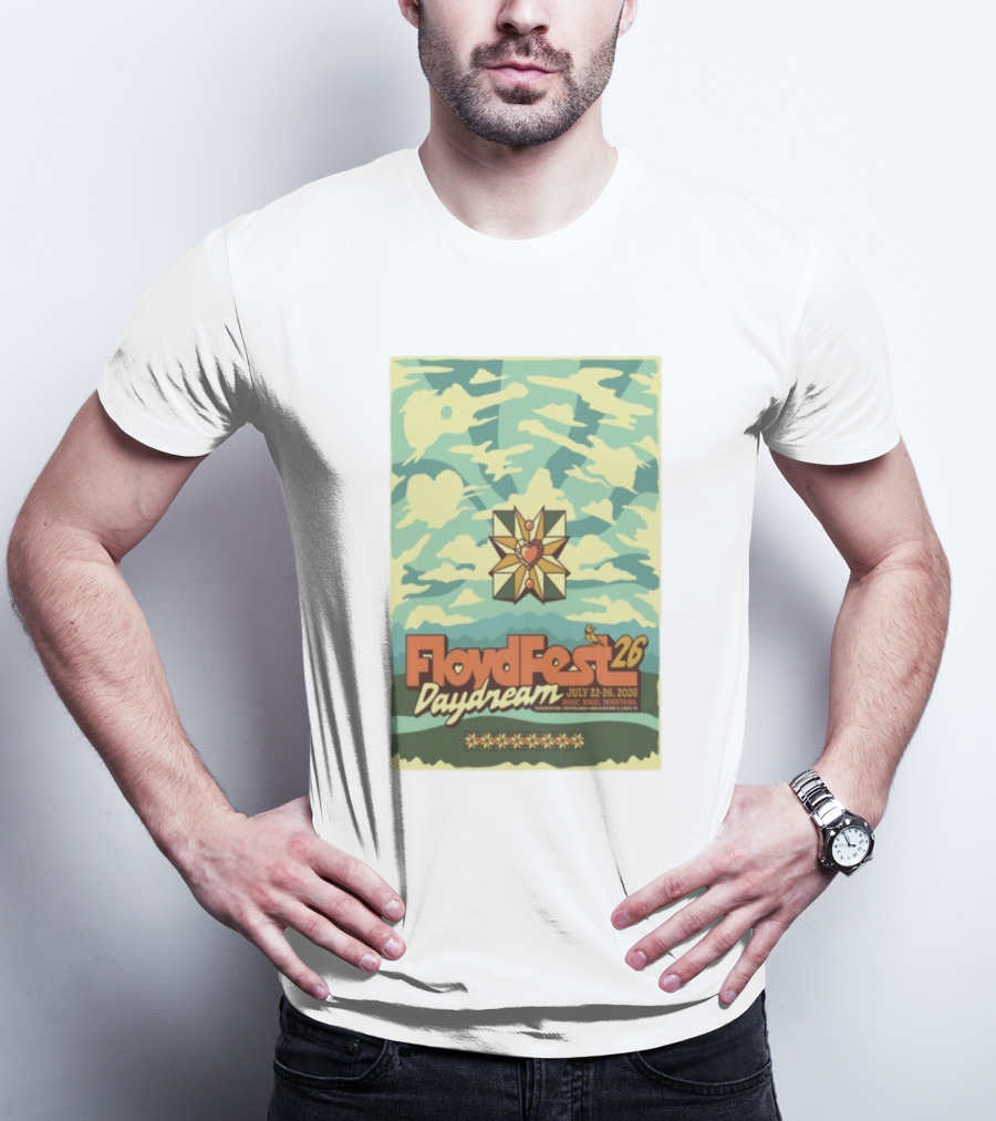 FloydFest 2026 Daydream Music Magic Mountains July 22-26 Event T-Shirt