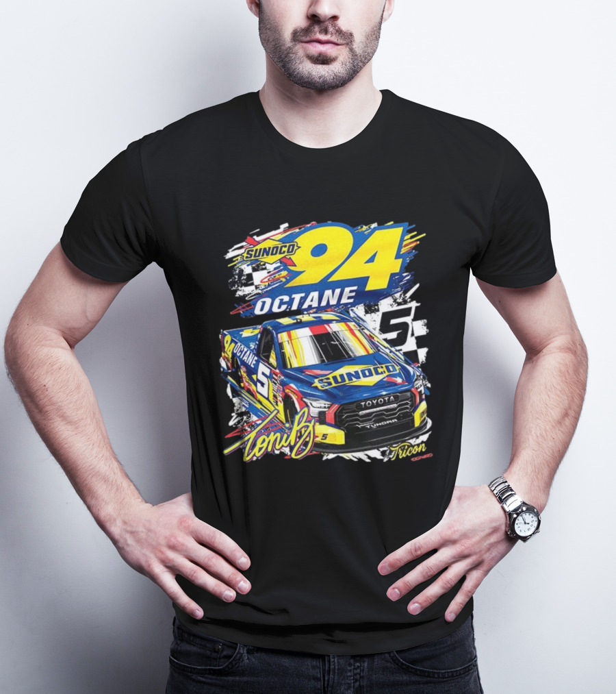 Sunoco Octane 94 Toni Breidinger Toyota Tundra 5 Tricon 2025 T-Shirt