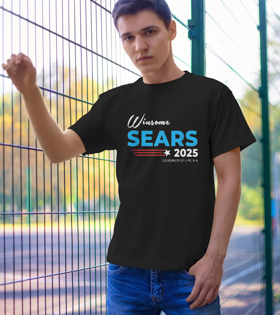 Winsome Sears Governor Of Virginia 2025 Election Campaign T-Shirt