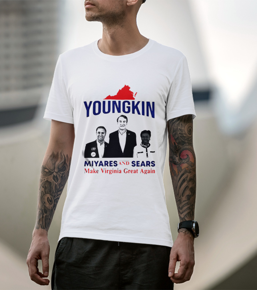 Youngkin Miyares Sears Make Virginia Great Again T-Shirt