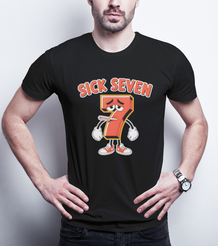 Sick Seven 67 Halloween Costume Fun Wordplay T-Shirt