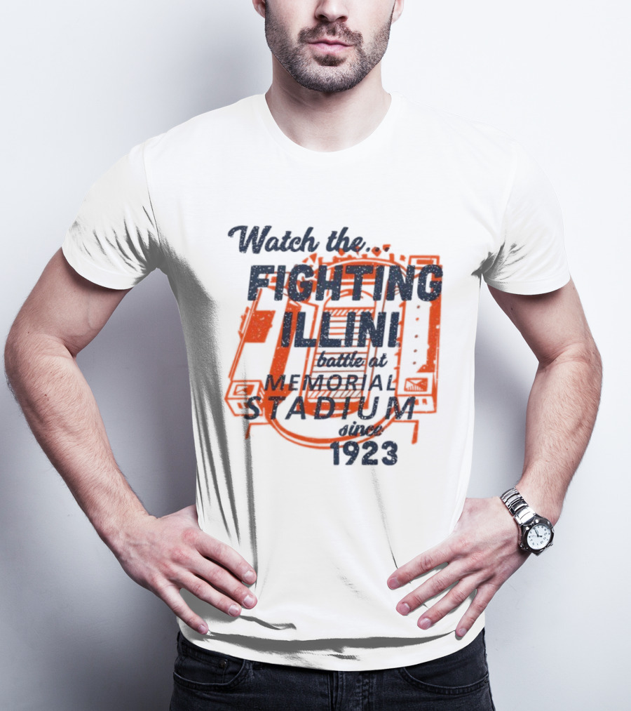 The Fighting Illini Memorial Stadium Since 1923 T-Shirt