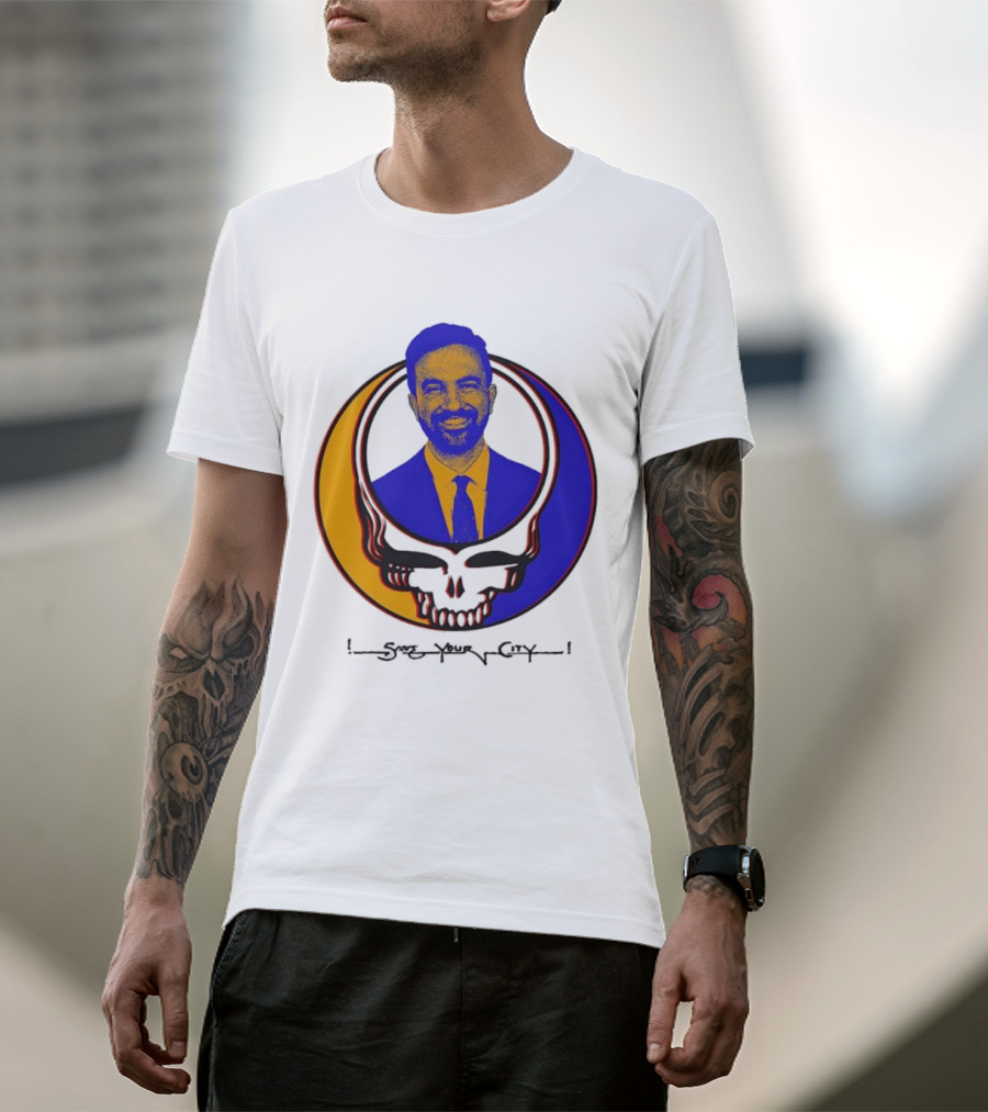 Steal Your Face X Zohran Mamdani Logo T-Shirt