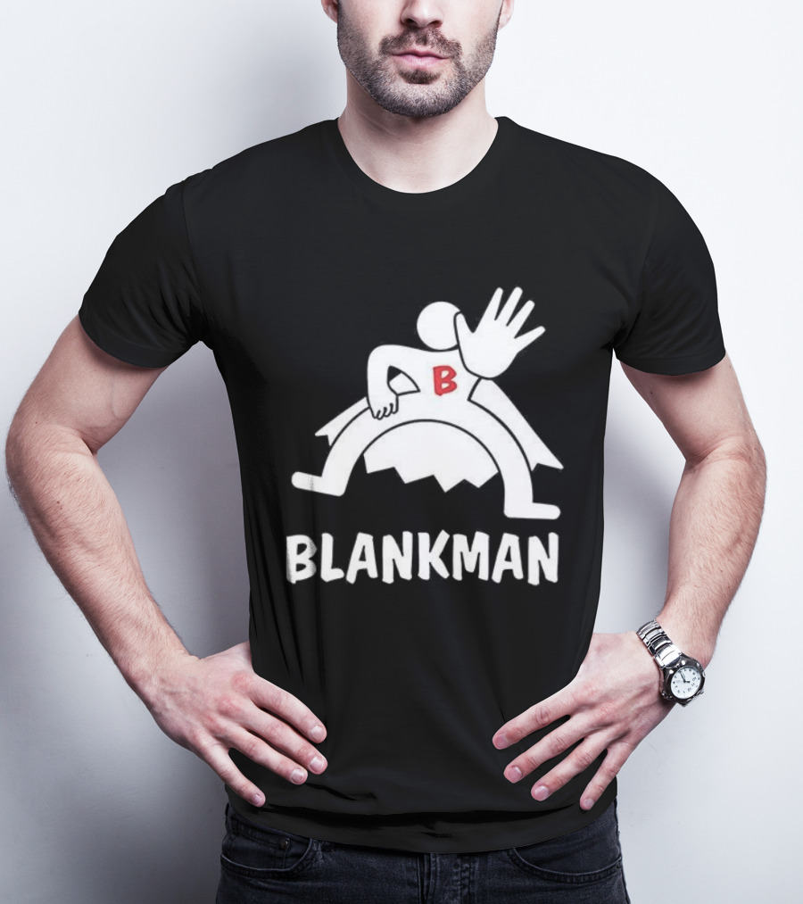BLANKMAN Superhero B Emblem T-Shirt