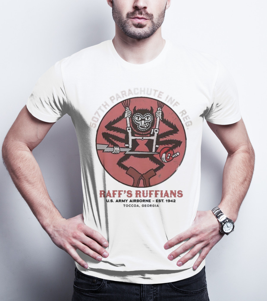 507th Parachute Inf Reg Raff’s Ruffians T-Shirt