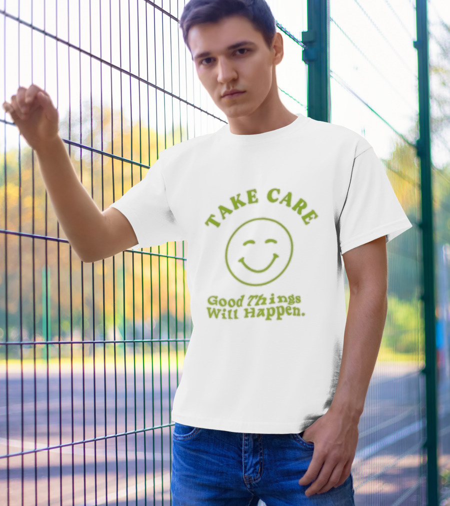 Anne Marie Take Care Smiley Good Things Will Happen T-Shirt