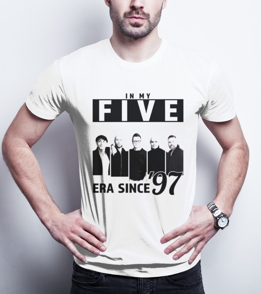 FIVE Boyband My Era Since 97 Concert T-Shirt