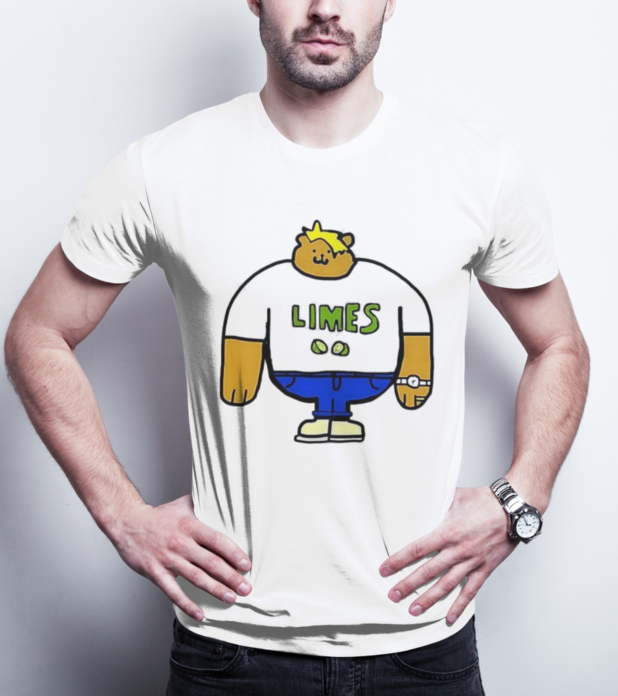Limes Shayne Character With Lime Slices T-Shirt
