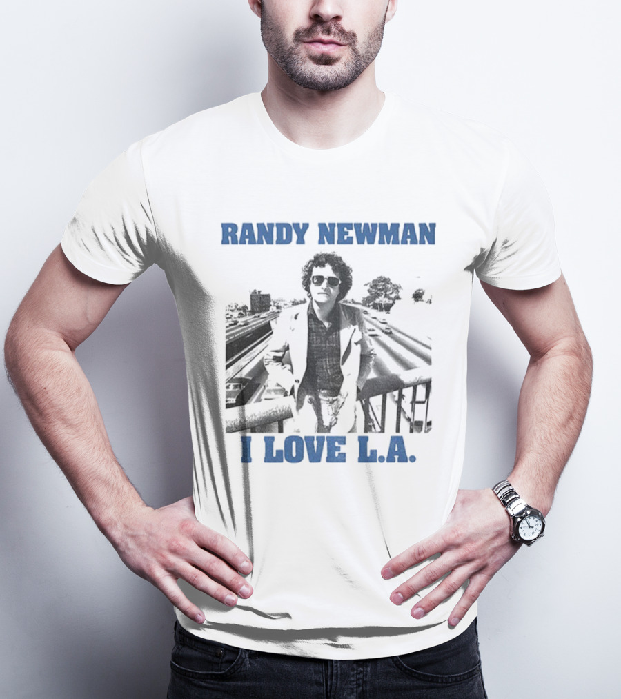 Randy Newman I Love LA Classic Urban Portrait T-Shirt