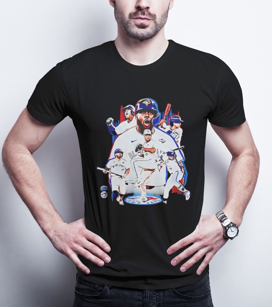 Toronto Blue Jays Baseball Players 2025 MLB Team Nike T-Shirt
