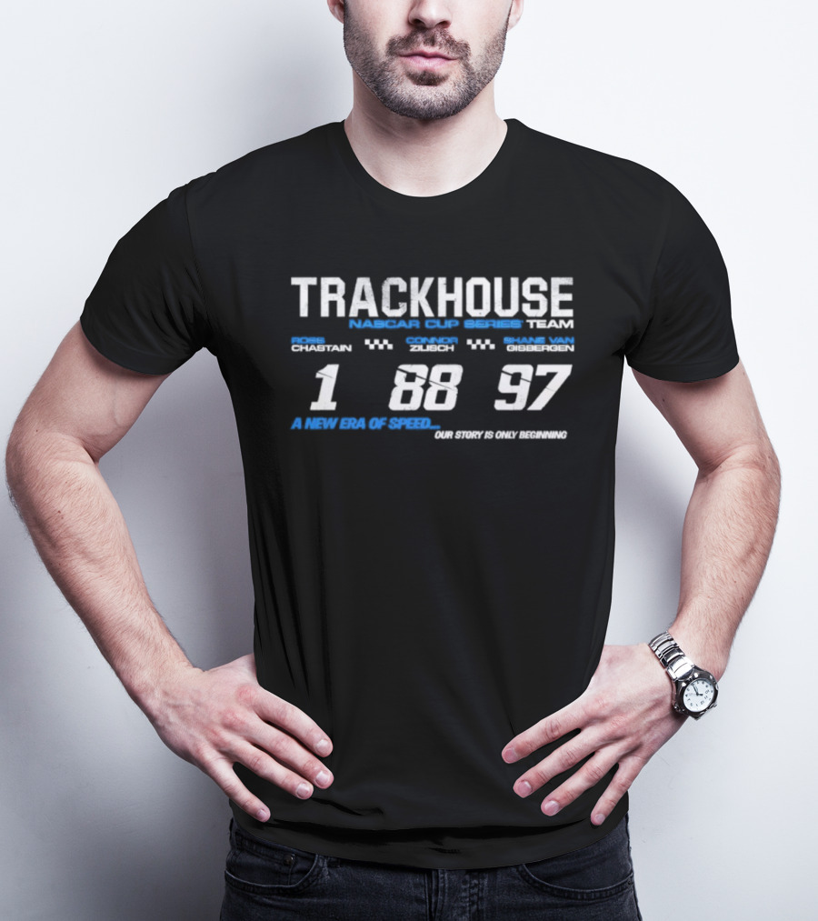 Trackhouse NASCAR Cup Series Team Chastain Suárez Marks New Era Of Speed 2026 T-Shirt