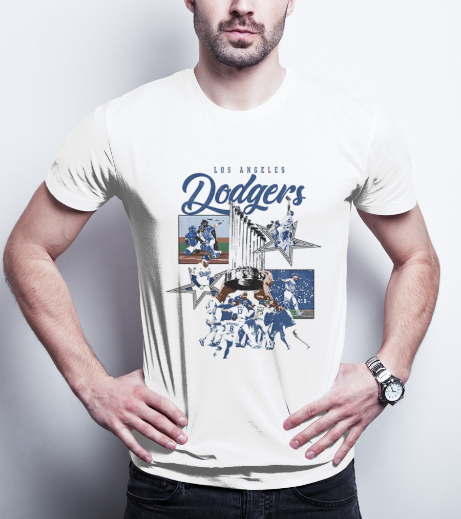 Los Angeles Dodgers World Series Champions 2025 MLB Baseball T-Shirt