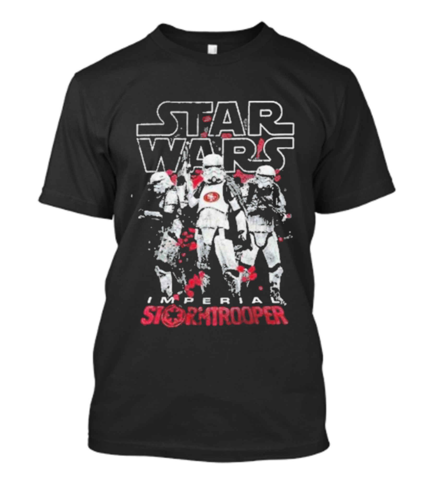Star Wars San Francisco 49ers Imperial Stormtrooper NFL 2025 T-Shirt
