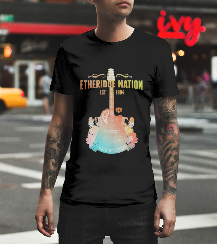 Etheridge Nation Est 1994 Faded By Design T-Shirt