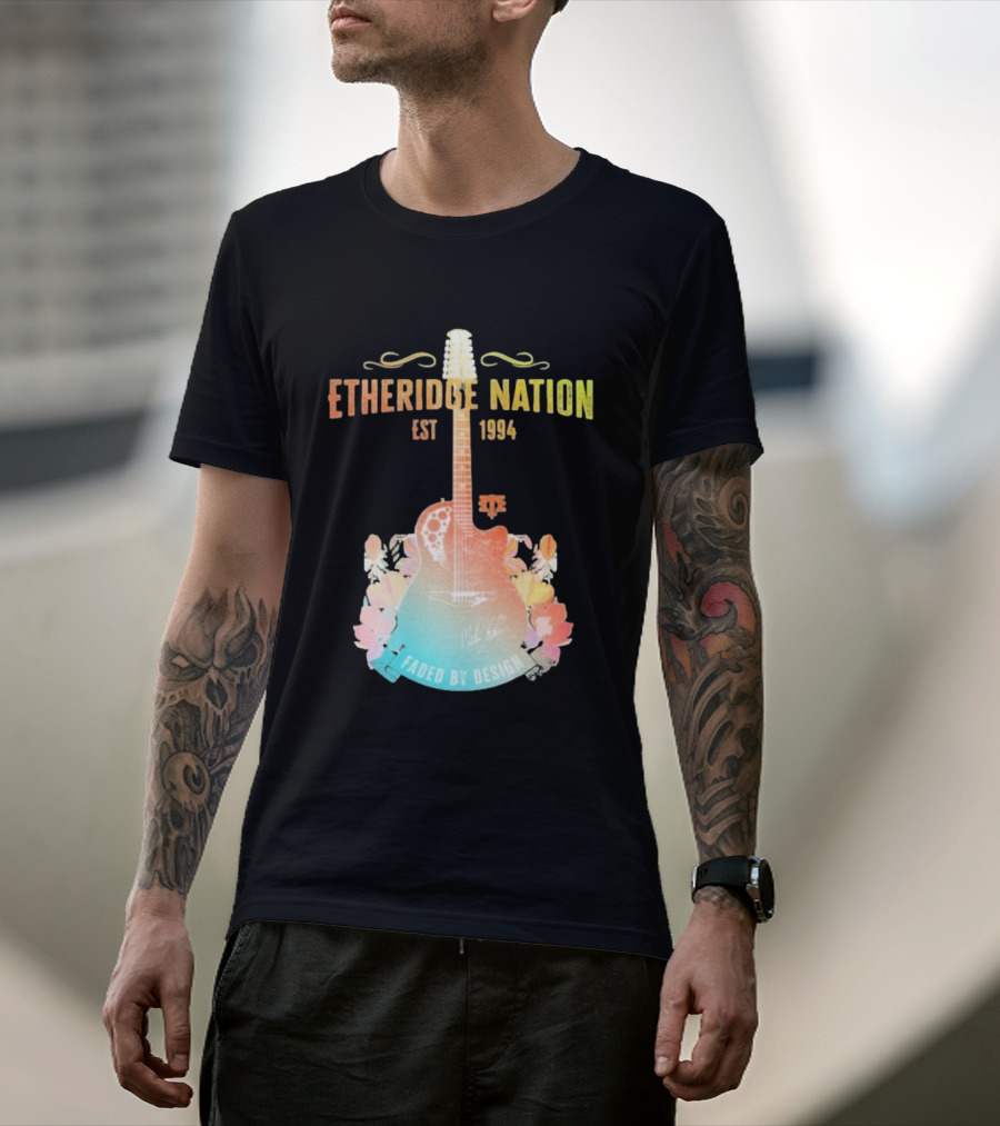 Etheridge Nation Est 1994 Faded By Design T-Shirt