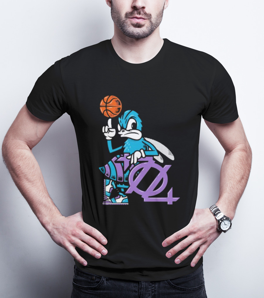 Charlotte Hornets Let’s Ball Buzz Mascot 704 T-Shirt