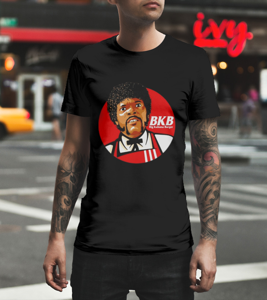 BKB Big Kahuna Burger Vintage Pop Culture T-Shirt