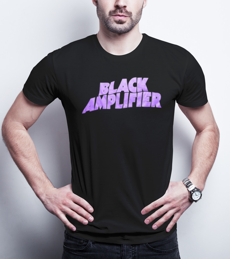 Black Amplifier Purple T-Shirt