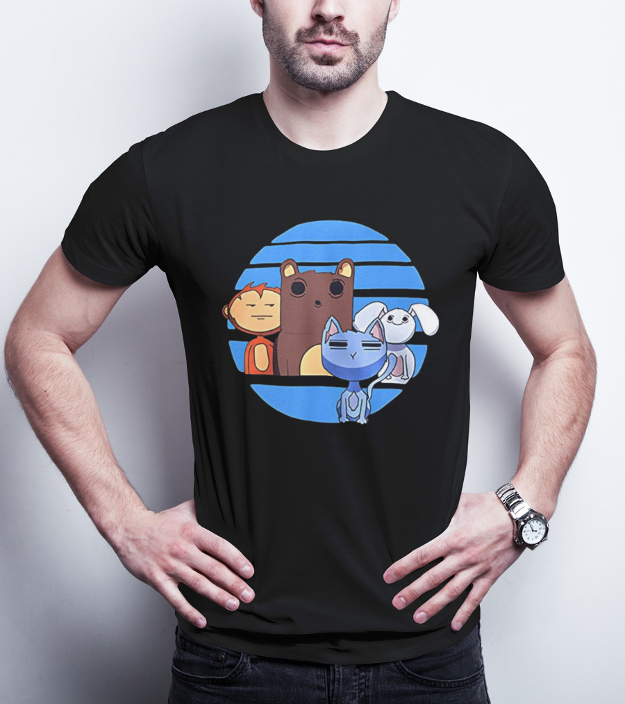 Final Destination Bloodlines Cartoon Animals Bobby Campbell Owen Joyner T-Shirt