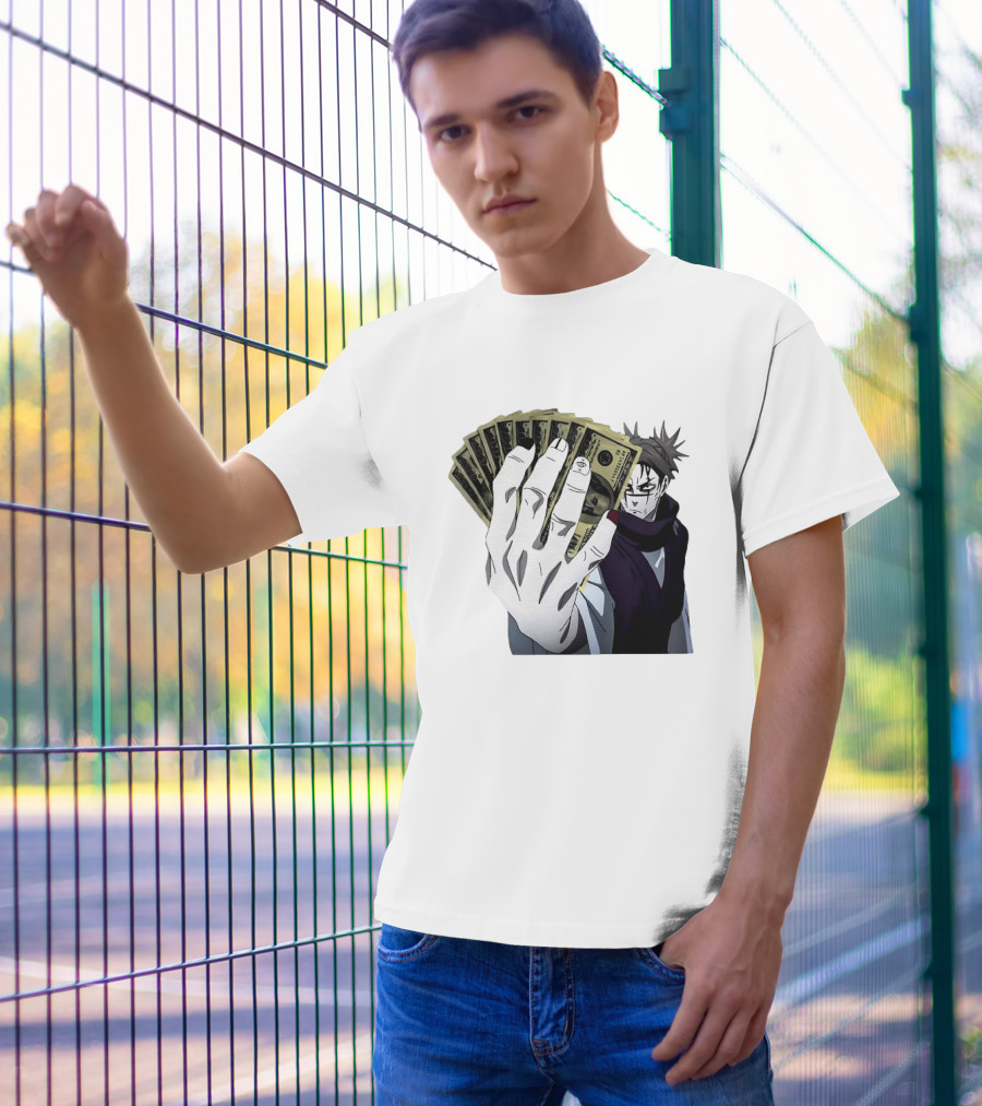 Choso Jujutsu Kaisen Money Fan Anime T-Shirt