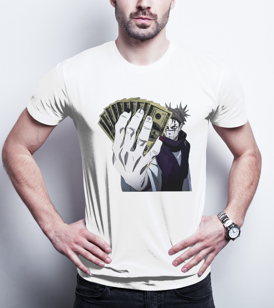 Choso Jujutsu Kaisen Money Fan Anime T-Shirt