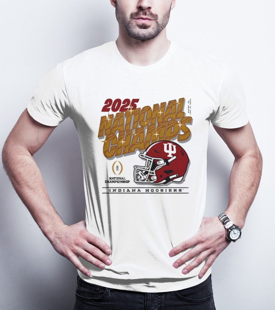 2025 National Champs Indiana Hoosiers Football Champions T-Shirt